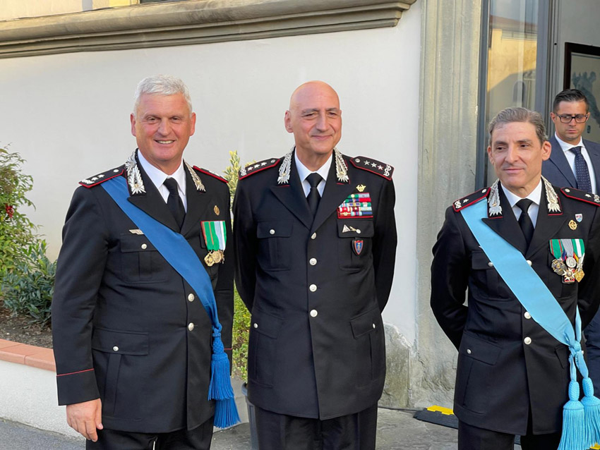 Carabinieri, Falferi nuovo comandante della Legione Toscana - La ...
