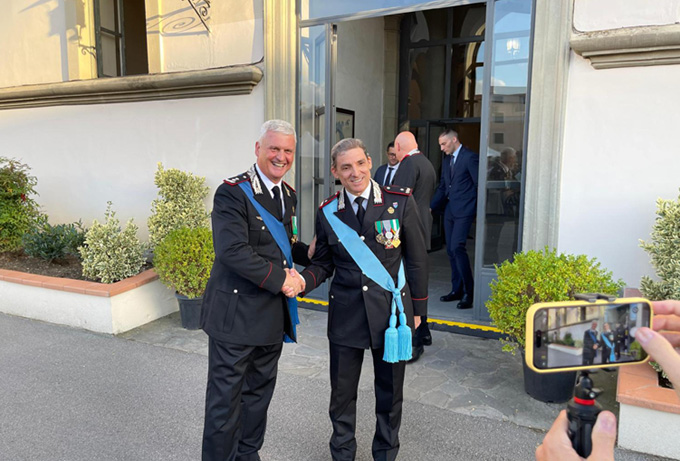 Carabinieri, Falferi nuovo comandante della Legione Toscana - La ...