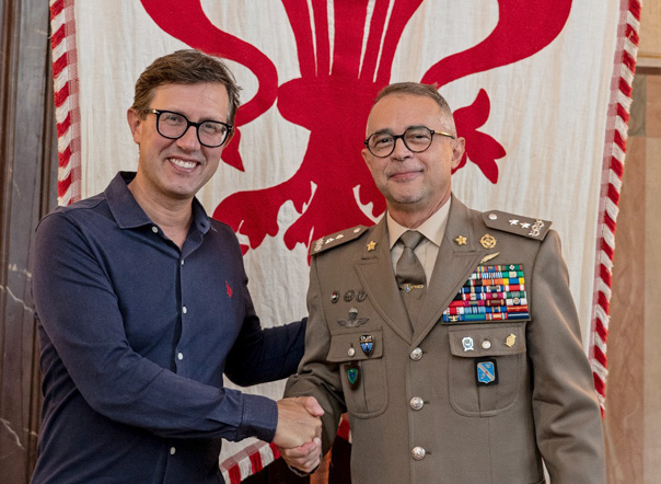 Nardella incontra il Generale Panizzi, nuovo comandante dell'Istituto ...